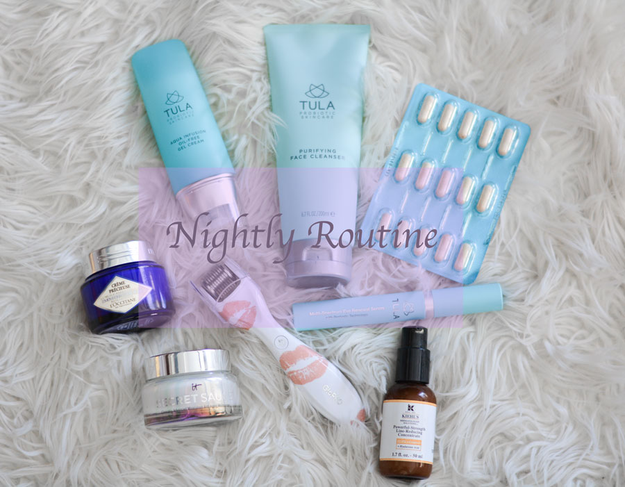 Nightly Beauty Routine | Lipstick Heels and a Baby