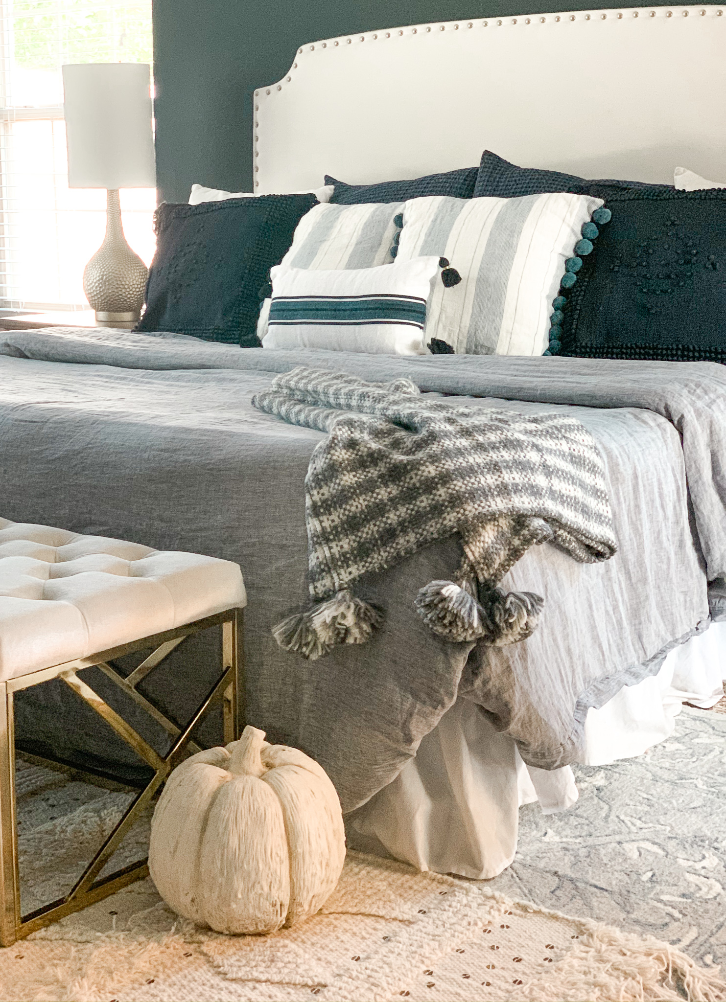 Fall Home Linen Updates | Lipstick Heels and a Baby